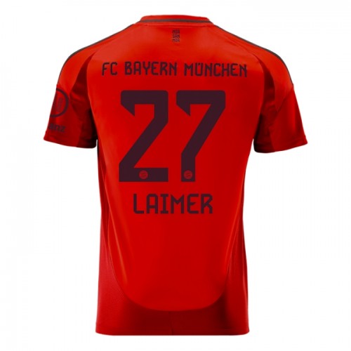 Fußball Trikot FC Bayern München Konrad Laimer 27 Heim 2024-25